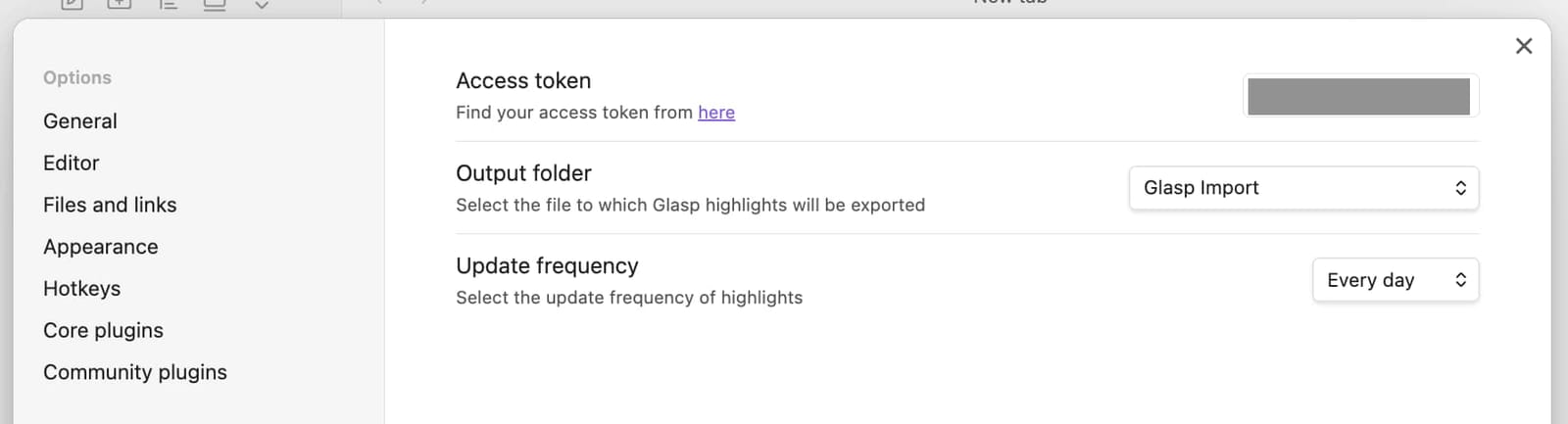 How to Export Highlights from Glasp into Obsidian